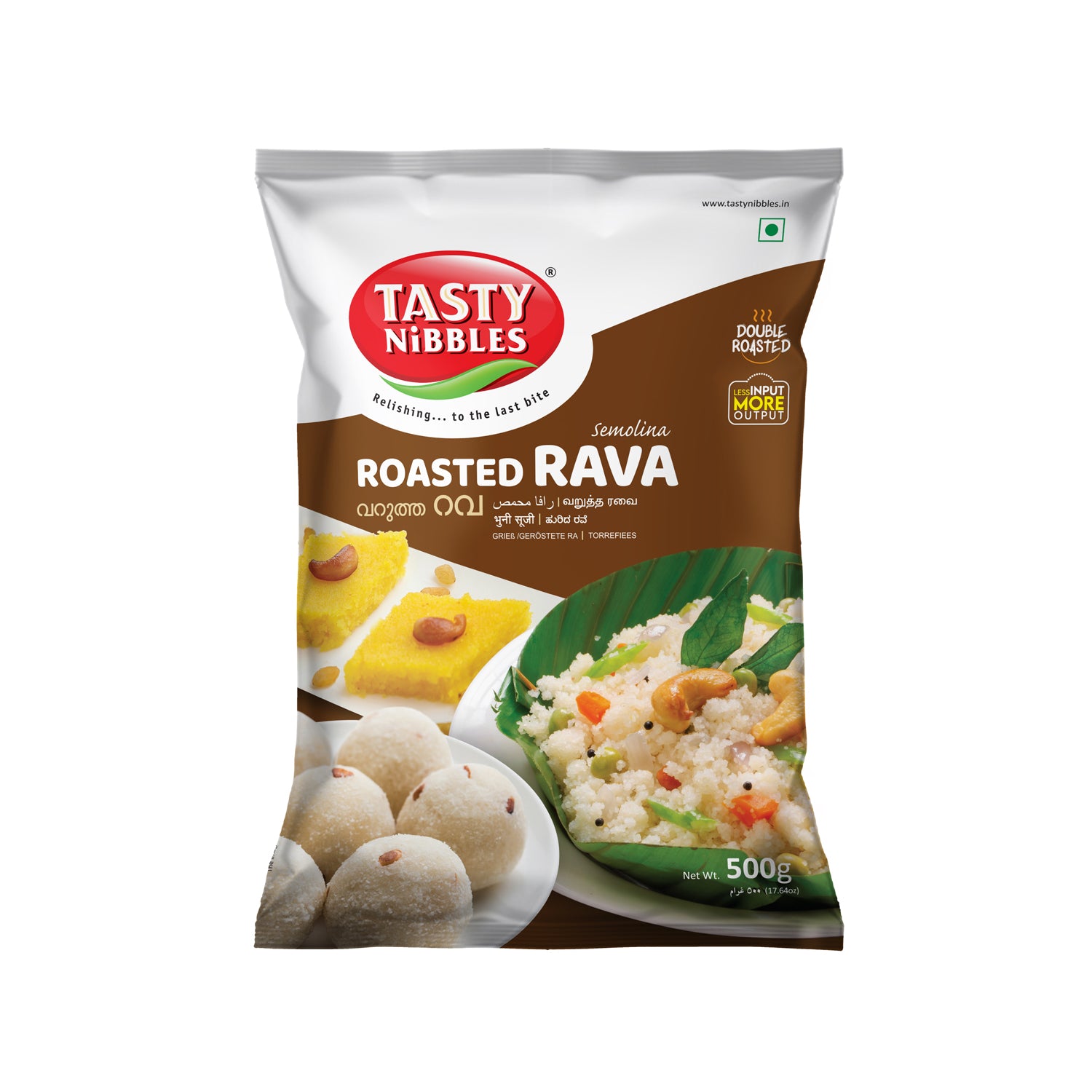 Roasted Rava – Tasty Nibbles