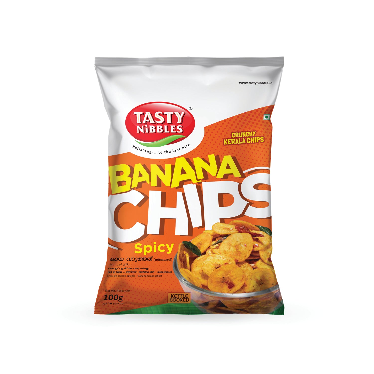 Spicy Kerala Banana Chips 100g – Tasty Nibbles
