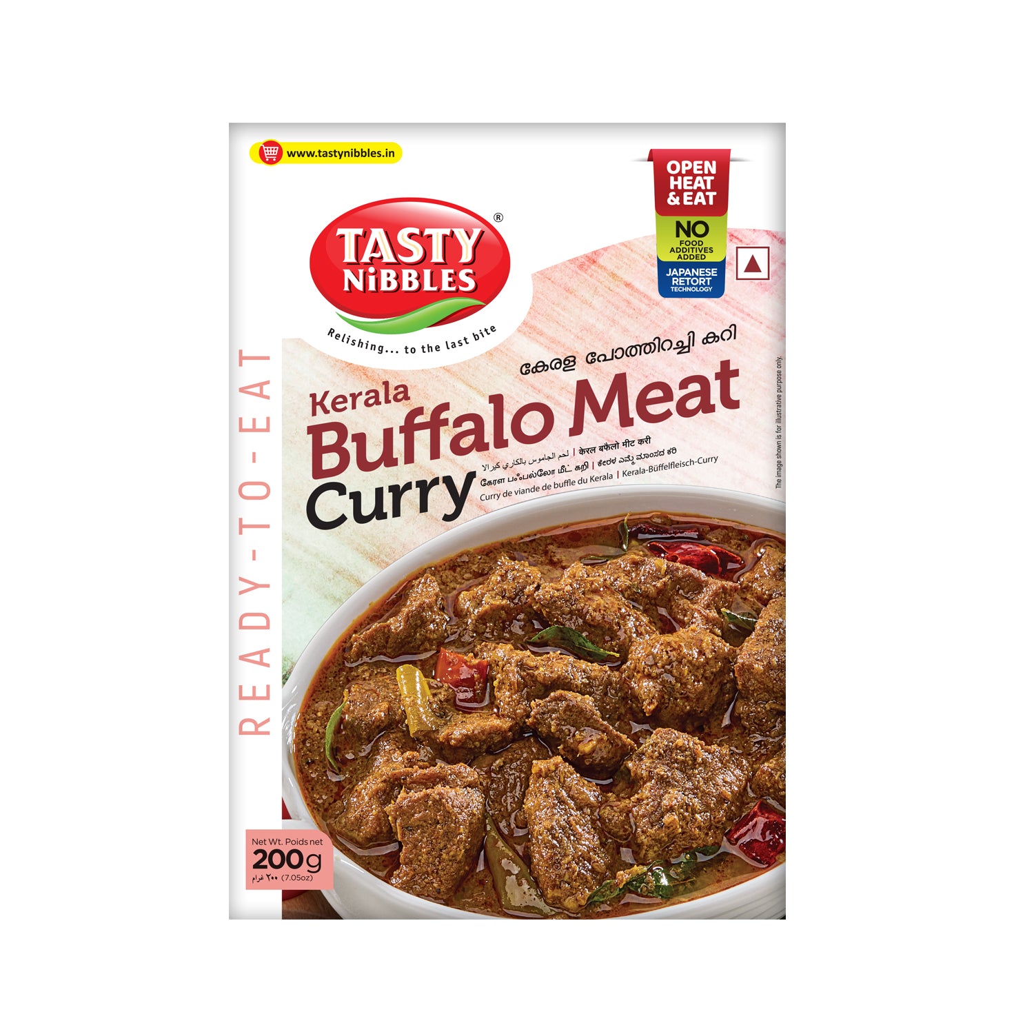 Kerala Buffalo Meat Curry 200g – Tasty Nibbles