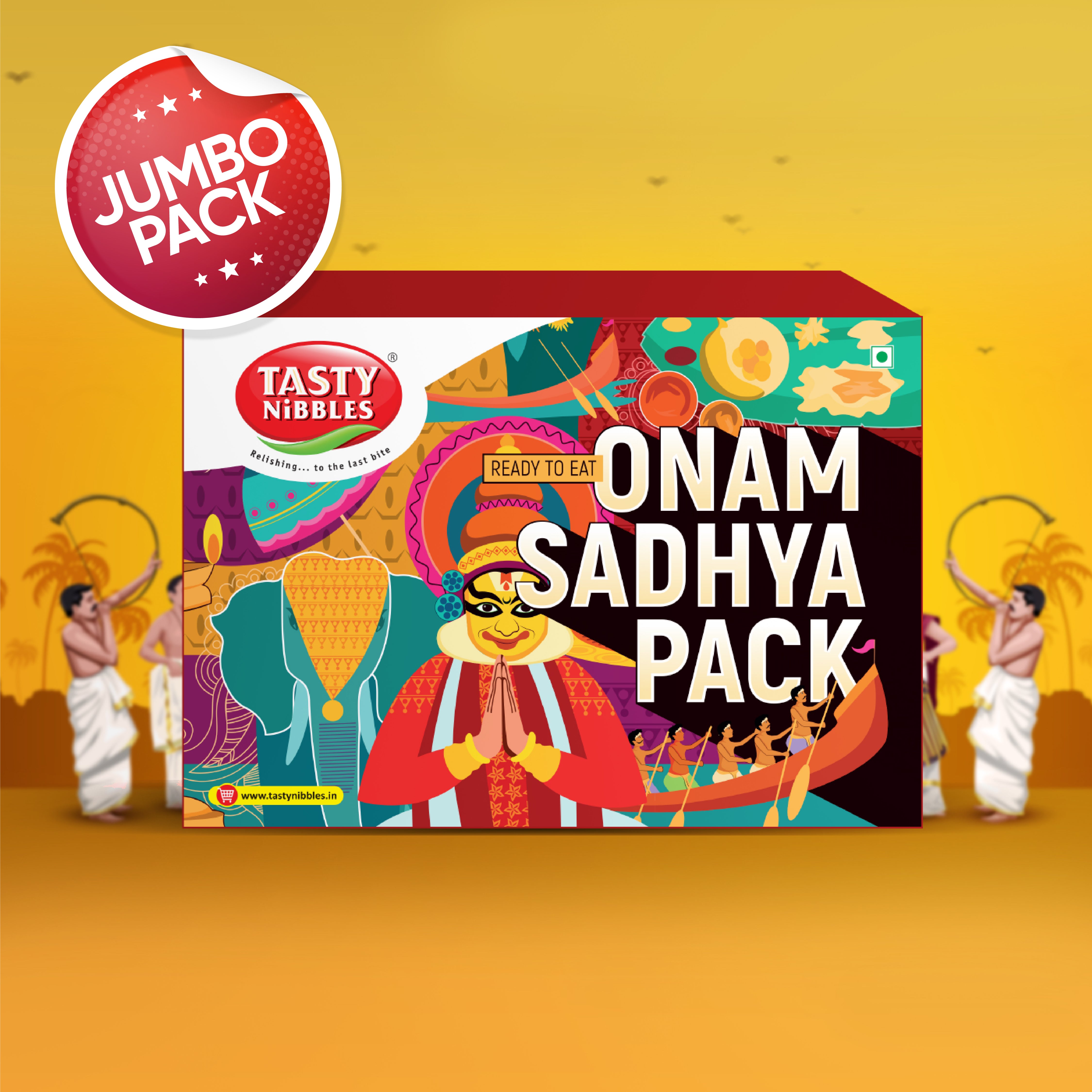 Ready to Eat Onam Sadhya Jumbo Pack – Tasty Nibbles