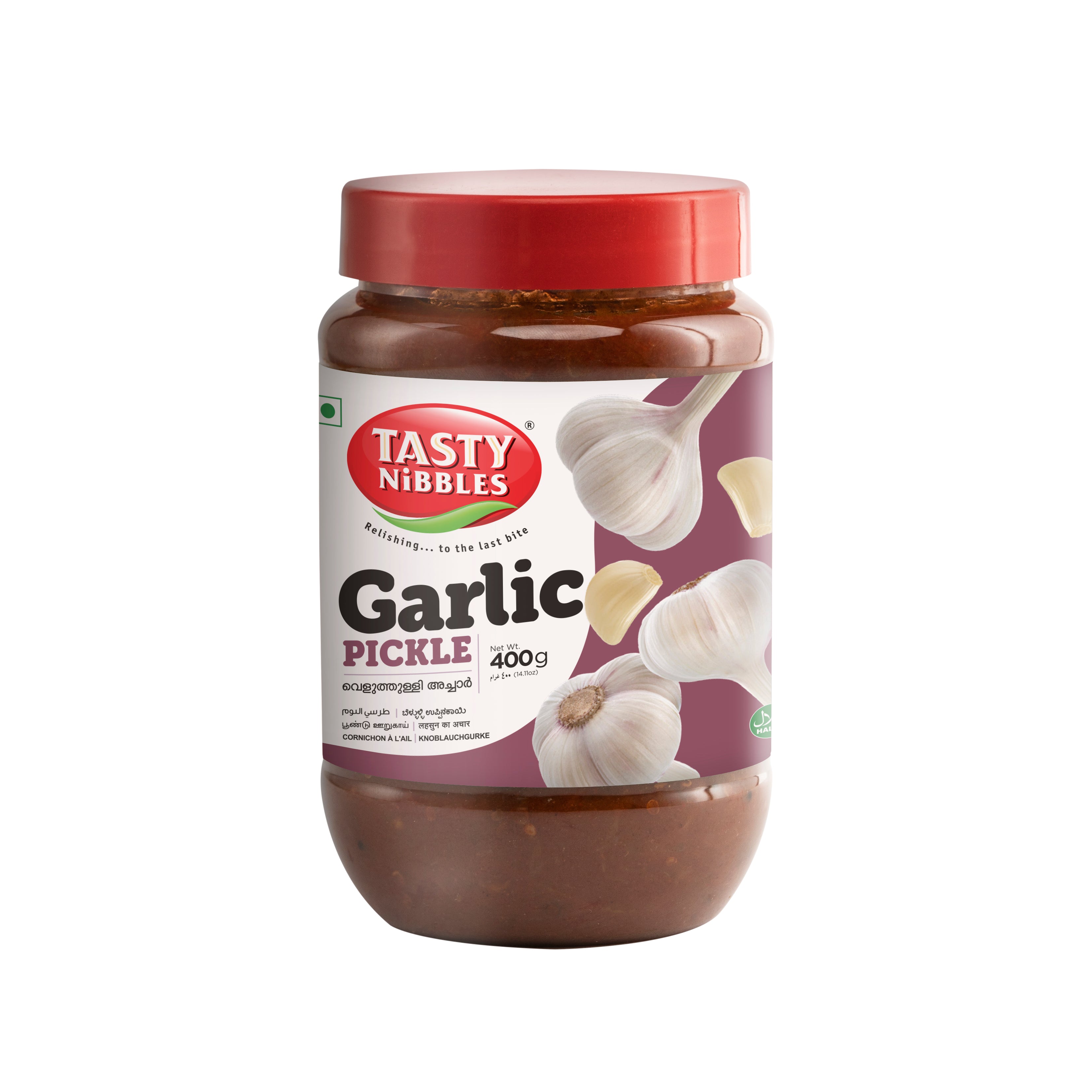 Garlic Pickle 400g – Tasty Nibbles